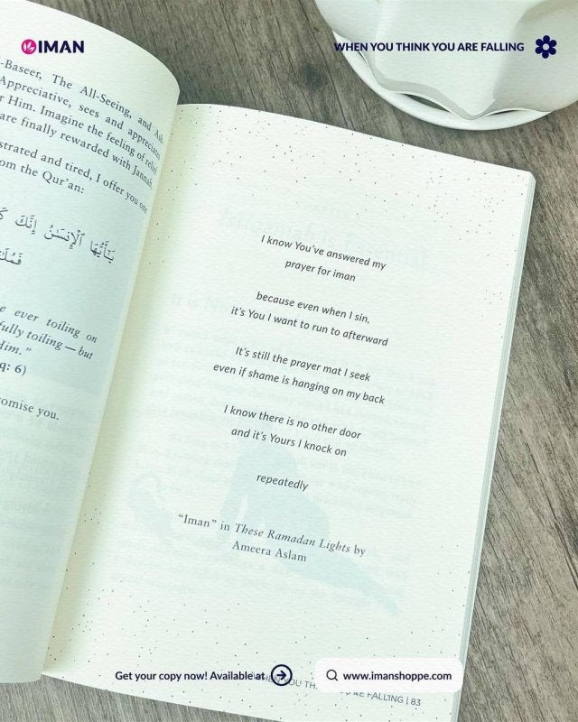 When You Think You're Falling: Holding on to God's Mercy to Keep Going – IMAN Shoppe Bookstore