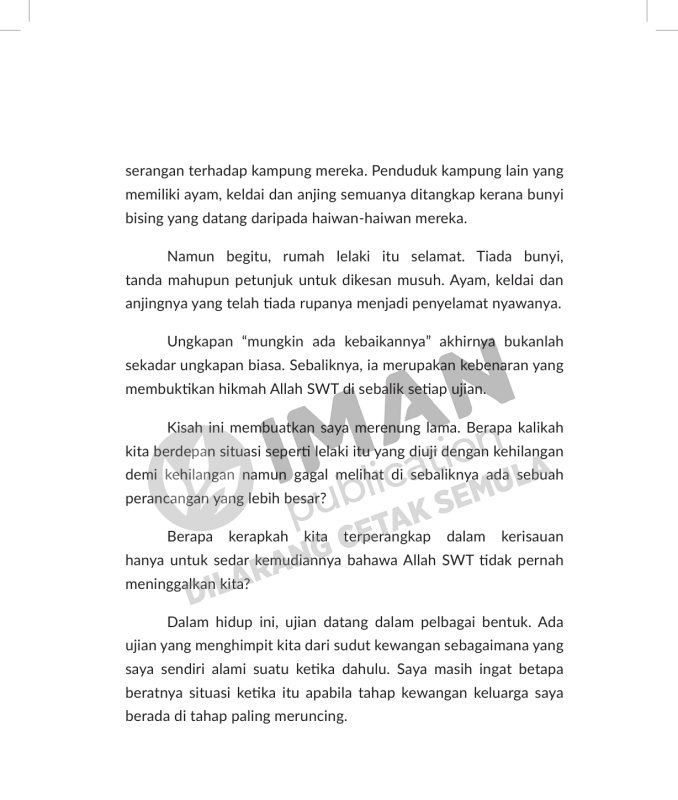 Husnuzon: Seni Bersangka Baik Dengan Tuhan Saat Berdepan Ujian & Kekec ...