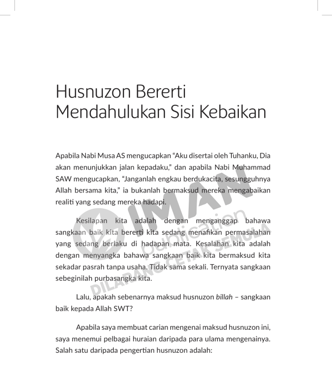 Husnuzon: Seni Bersangka Baik Dengan Tuhan Saat Berdepan Ujian & Kekec ...
