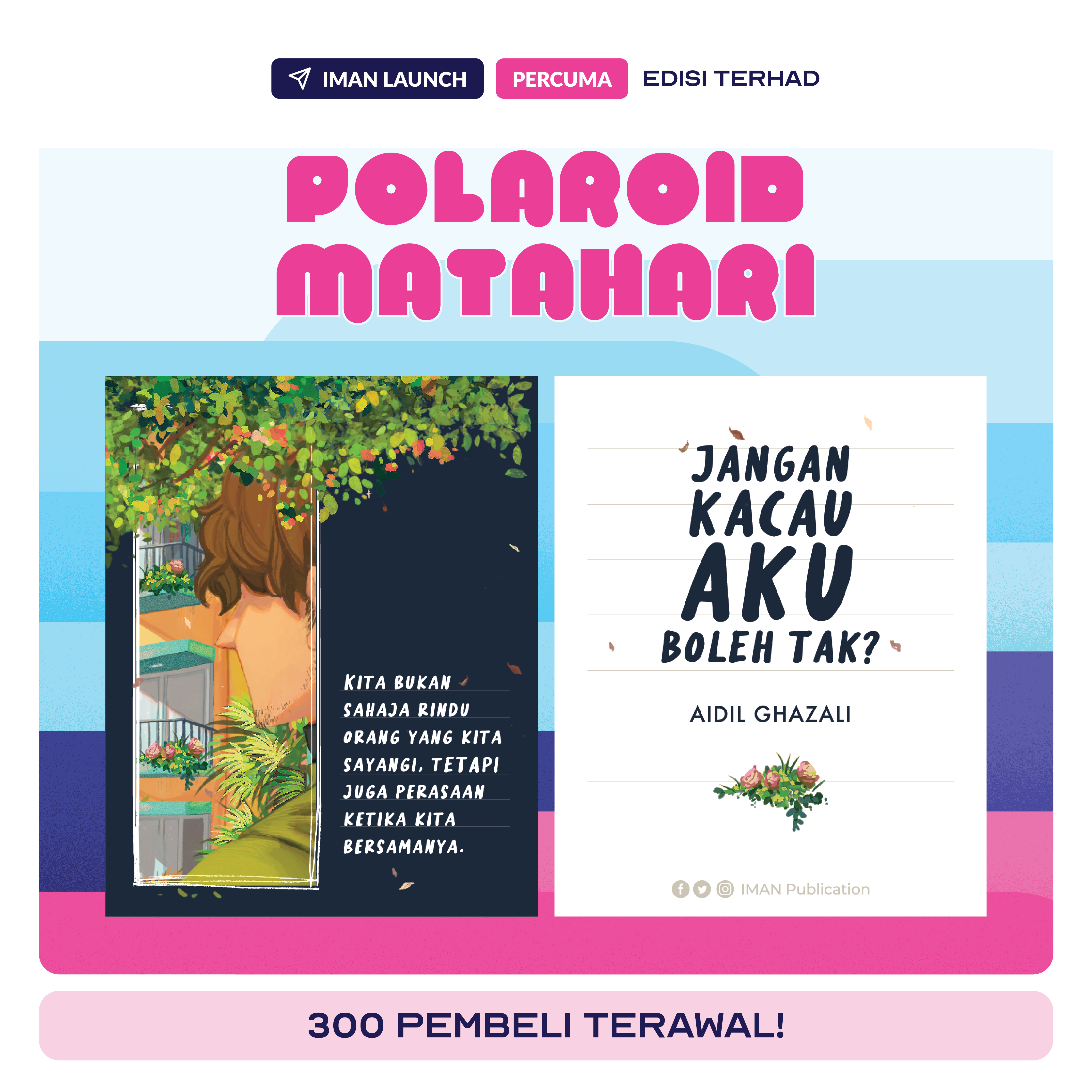 Jangan Kacau Aku Boleh Tak? by Aidil Ghazali – IMAN Shoppe Bookstore