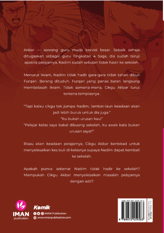 Komik Karier: Cikgu Akbar Semangat Setiakawan Menghadapi Kes Buli by H ...